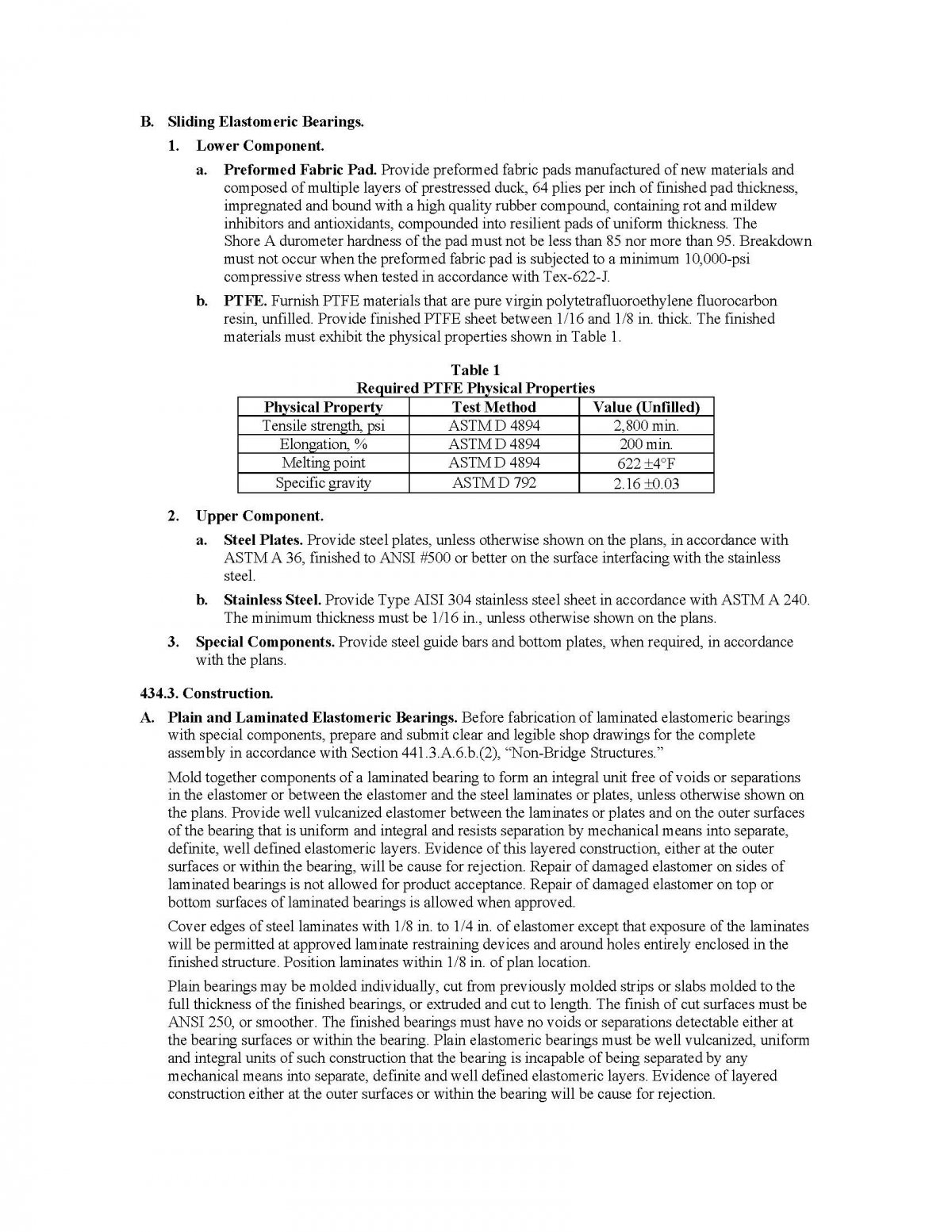 Specification – New Dhaka Rubber